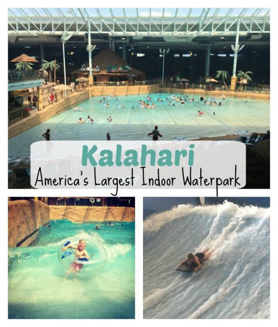 Kalahari "America's Largest Indoor Waterpark" - A Bird and a Bean