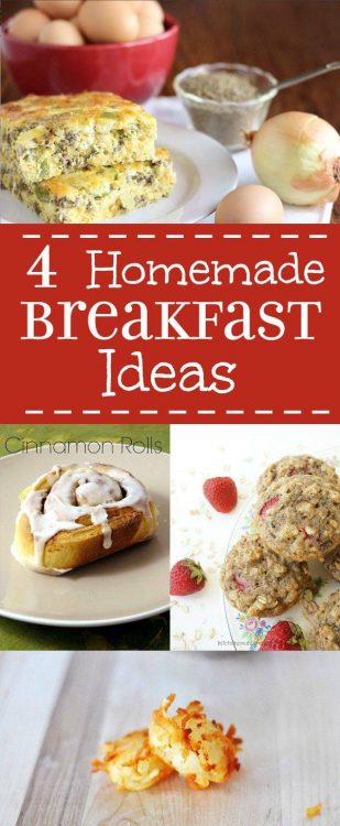 4 Homemade Breakfast Recipes - A Bird and a Bean