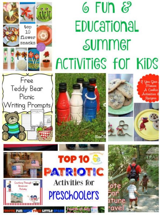6 Fun and Educational Summer Activities for Kids - A Bird and a Bean