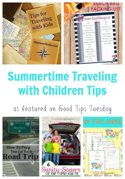 Tips for Traveling with Children - A Bird and a Bean