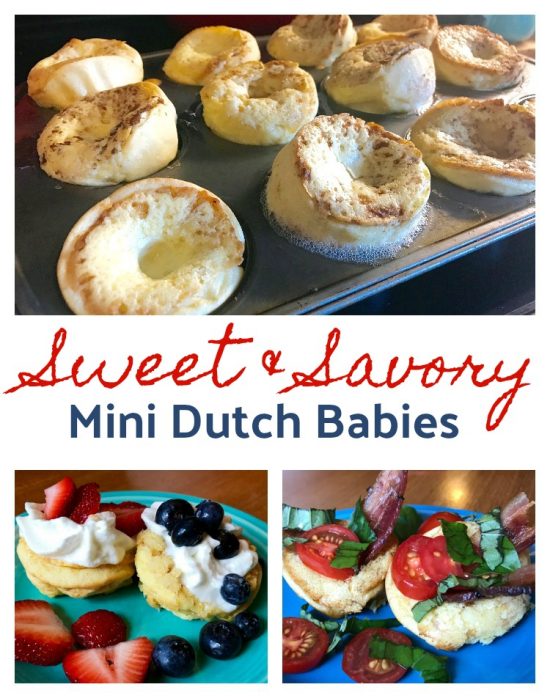 Mini Dutch Babies :: A Simple Sweet or Savory Breakfast - A Bird and a Bean